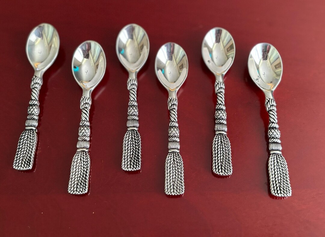 Rare Amazing Gorgeous Elegant Vintage Collectible SILEA "tassel" Silver ...