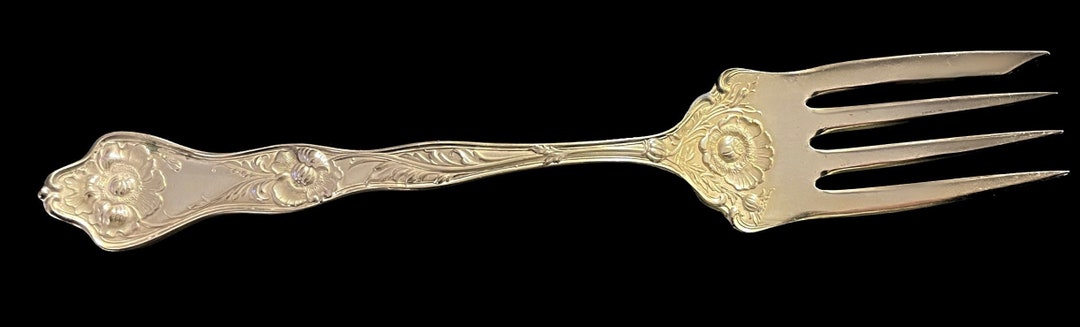 RARE Antique Collectible R & B Silver 1914 POPPY Medium Solid Cold Meat ...