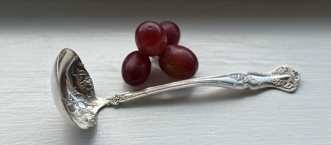 Antique 1847 ROGERS Bros 1904 VINTAGE Cream/sauce/mayo Ladle 5 1/2" - Etsy