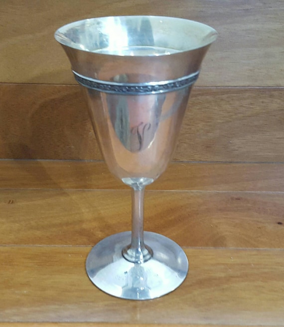 Antique Wm MOUNTS Homan Plate 01157 Silver Plated Wine/Water | Etsy