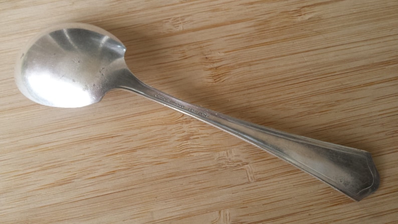 Antique Oneida PAR Plate 1915 PRIMROSE Sugar Spoon 5 3/4 | Etsy