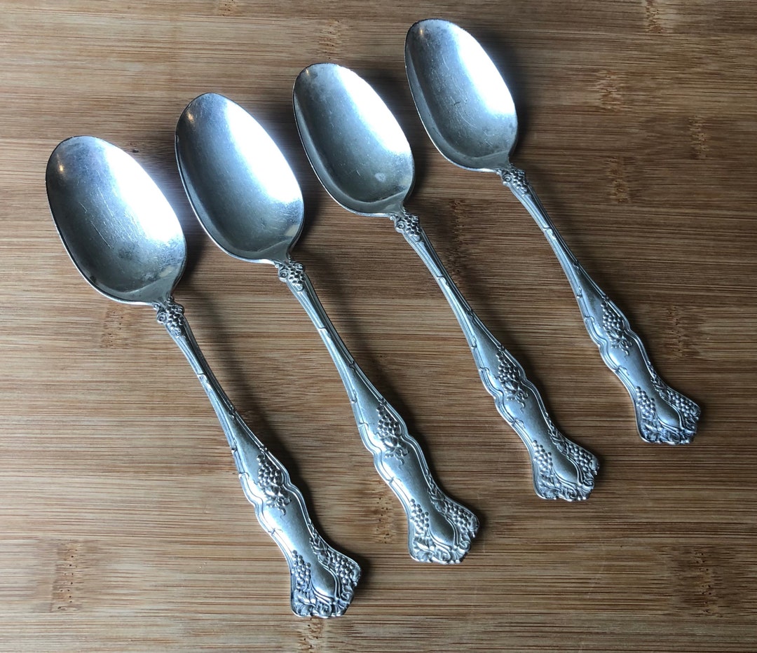 Antique 1847 ROGERS Bros 1904 VINTAGE Dessert/oval Soup Spoon 7 1/4 ...