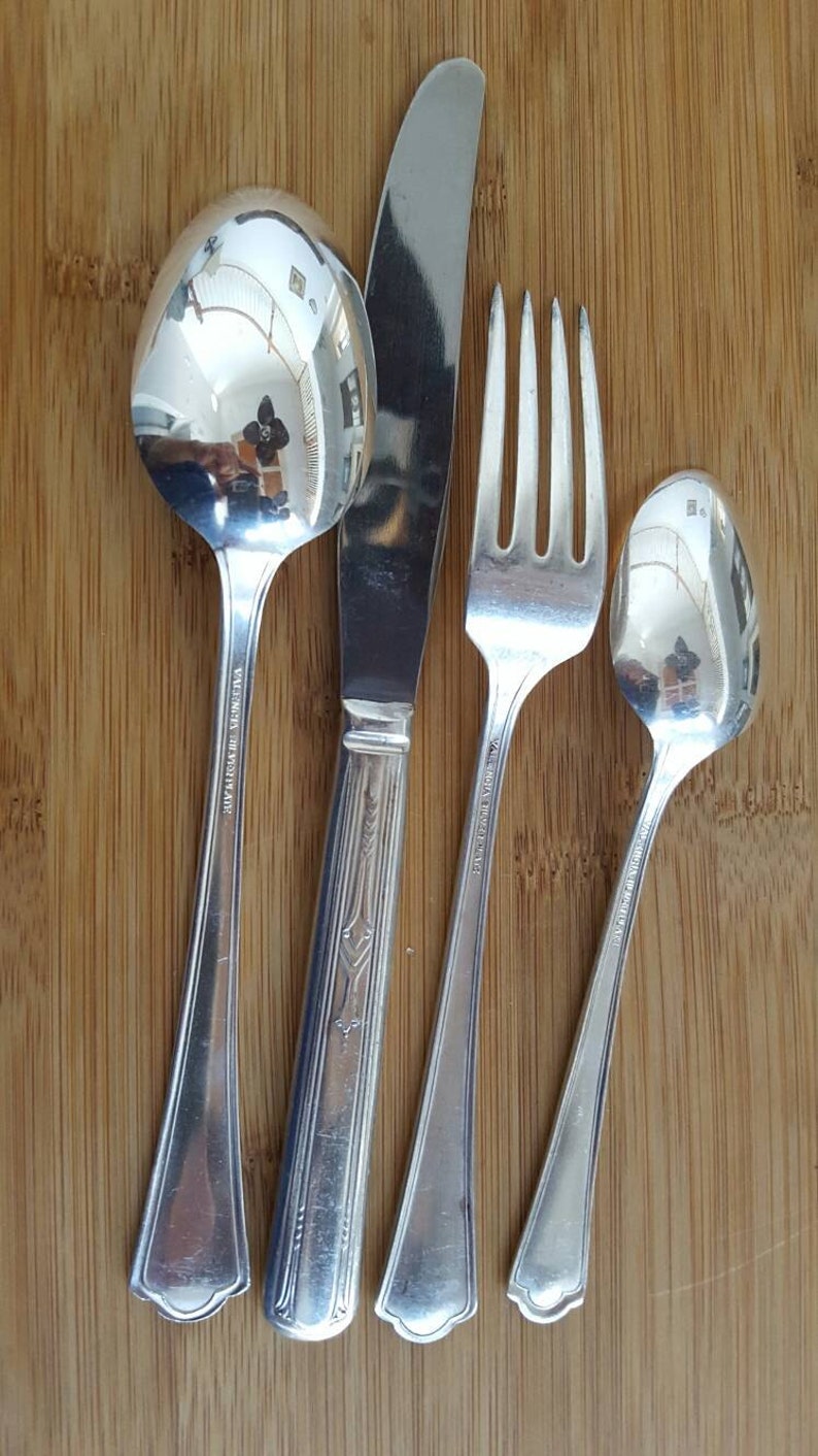 Vintage VALENCIA Silver Plate VALENCIA Silverware/flatware - Etsy