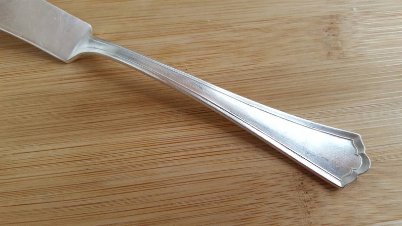 Antique 1835 R WALLACE 1917 HUDSON Flat Handle Master Butter | Etsy