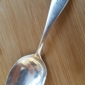Antique Collectible WATSON Sterling 1911 JOHN ADAMS Baby Spoon 4 1/2 ...