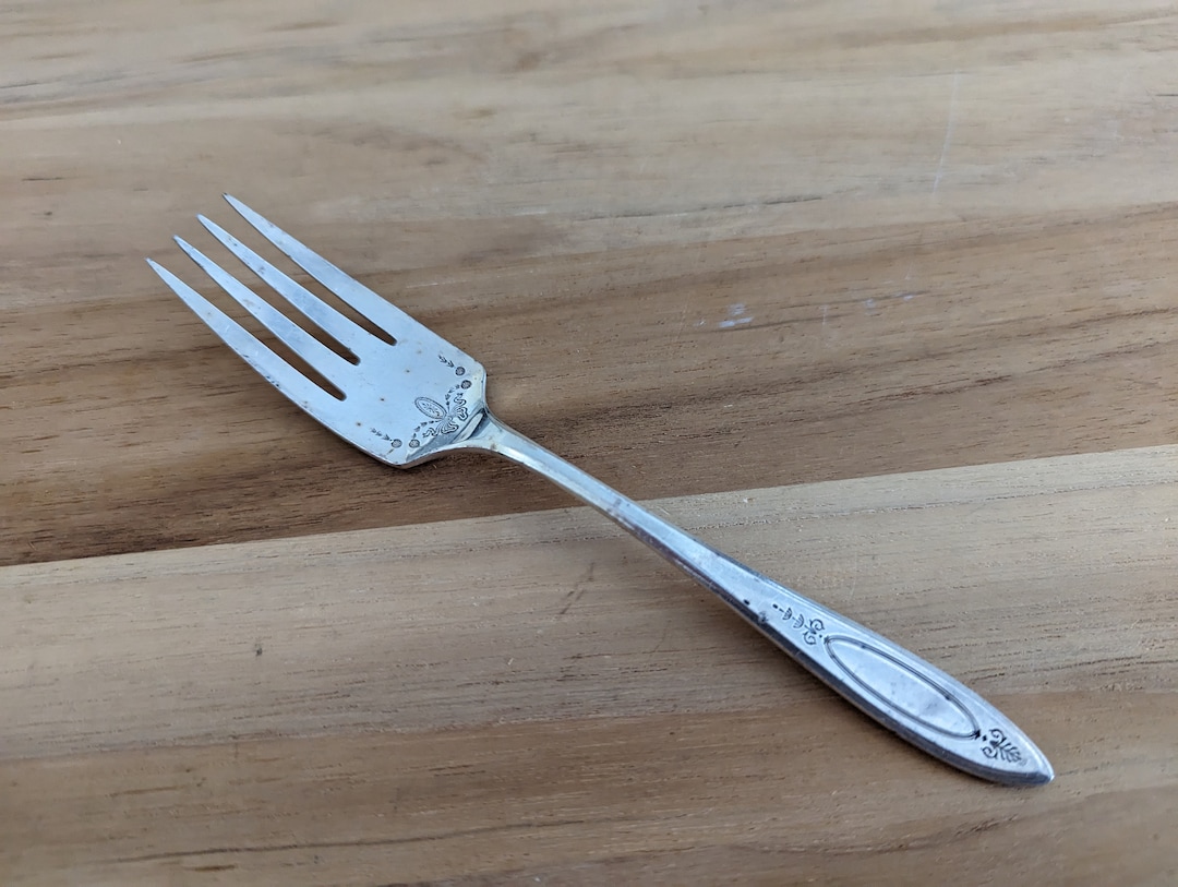 Antique Community Plate 1917 ADAM Salad/dessert Fork 6 1/8" - Etsy