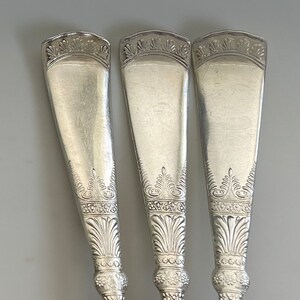 Rare Find! Antique R & B Silver 1892 ATTICA Serving Tablespoon 8 1/4 ...