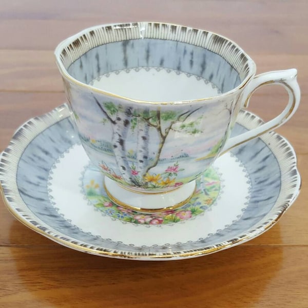 Footed Tea Cups - Etsy