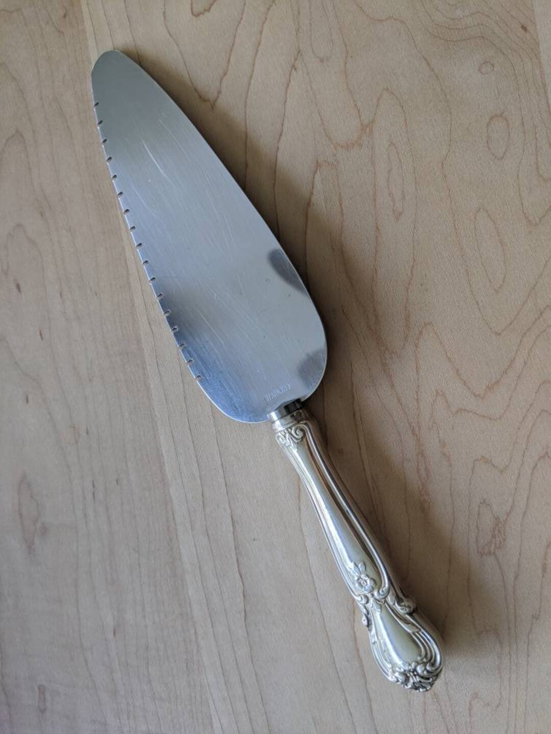 Vintage WEB Sterling 1955 BALLET Solid Pie/cake Server/knife 9 1/2" W ...