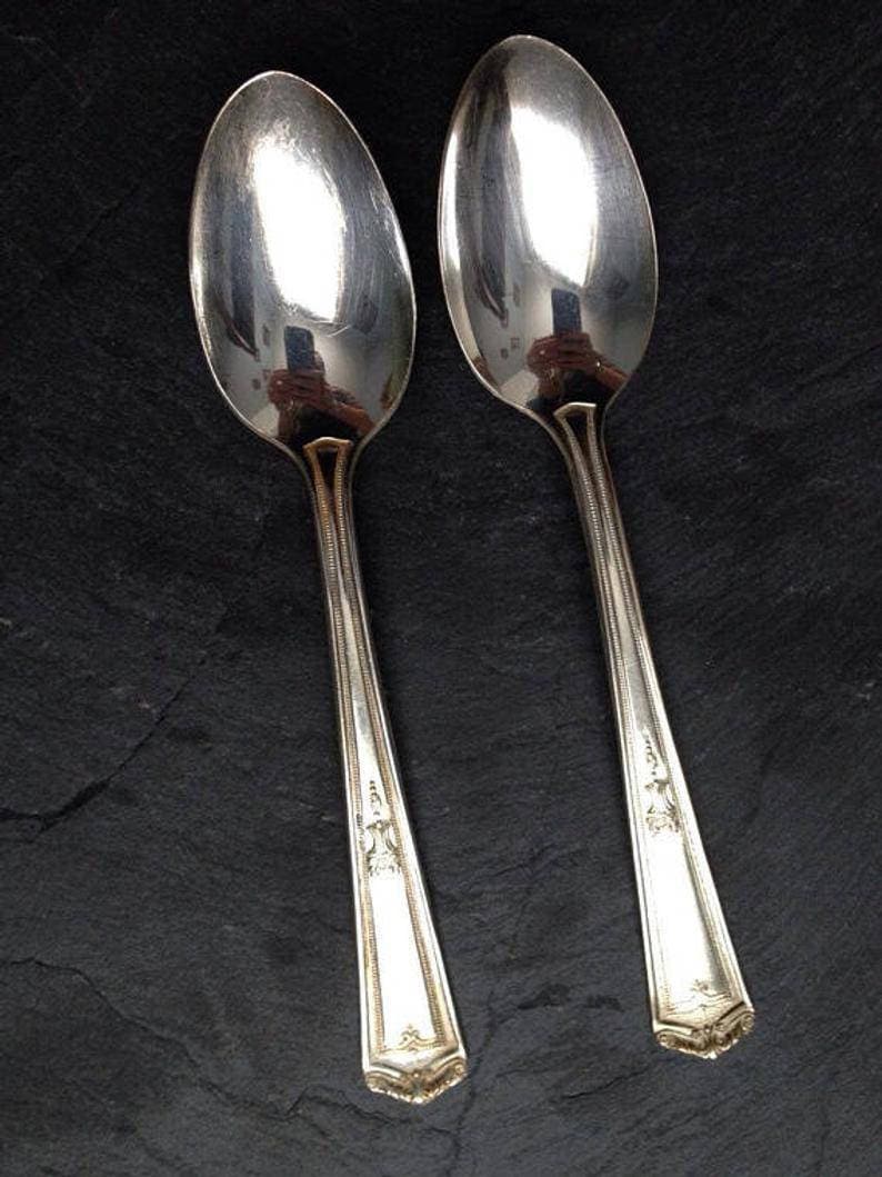 Antique International Silver WINFIELD Silver Plate Teaspoon 5 | Etsy