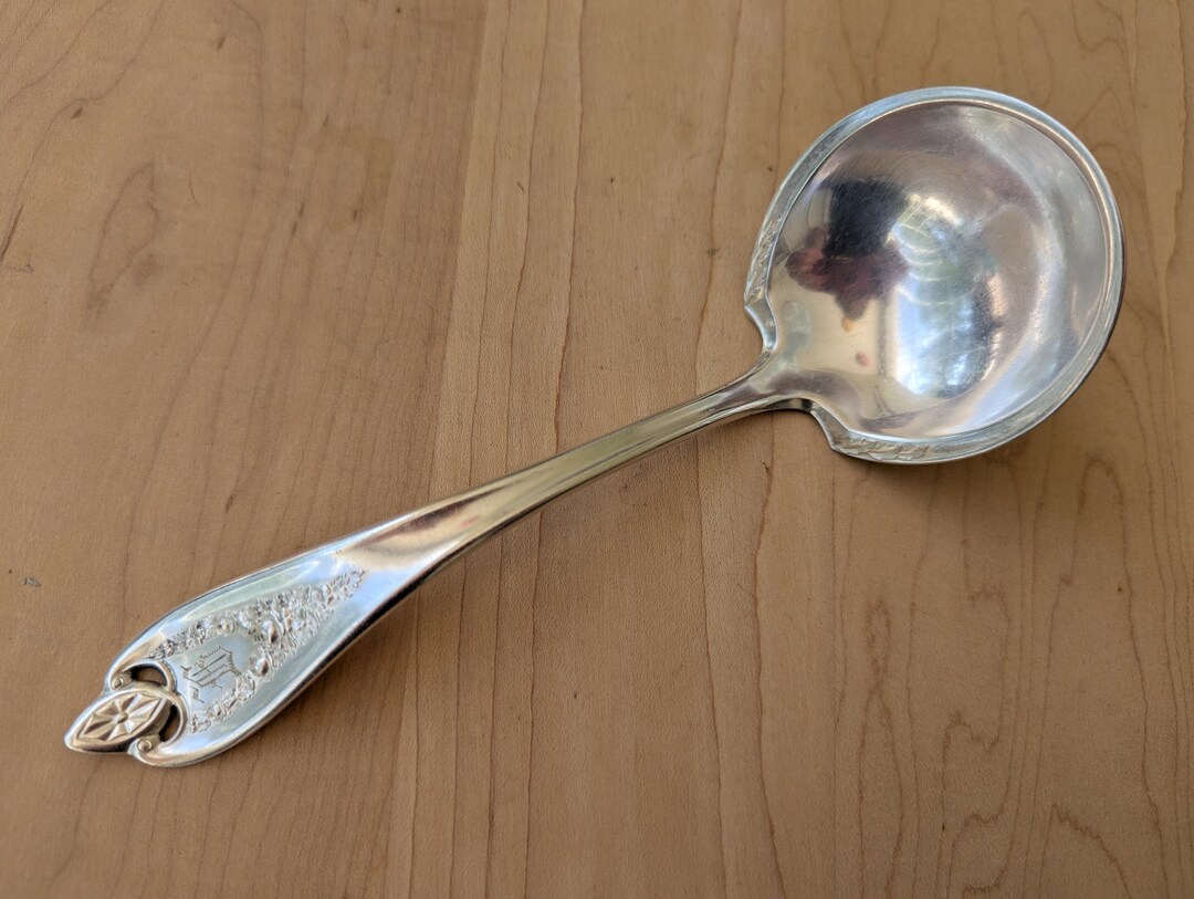 Antique 1847 ROGERS Bros 1911 OLD COLONY Gravy/sauce/cream Ladle 7 ...