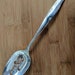 Vintage ONEIDA Community 1960 SILVER FLOWER Pierced Serving Tablespoon ...