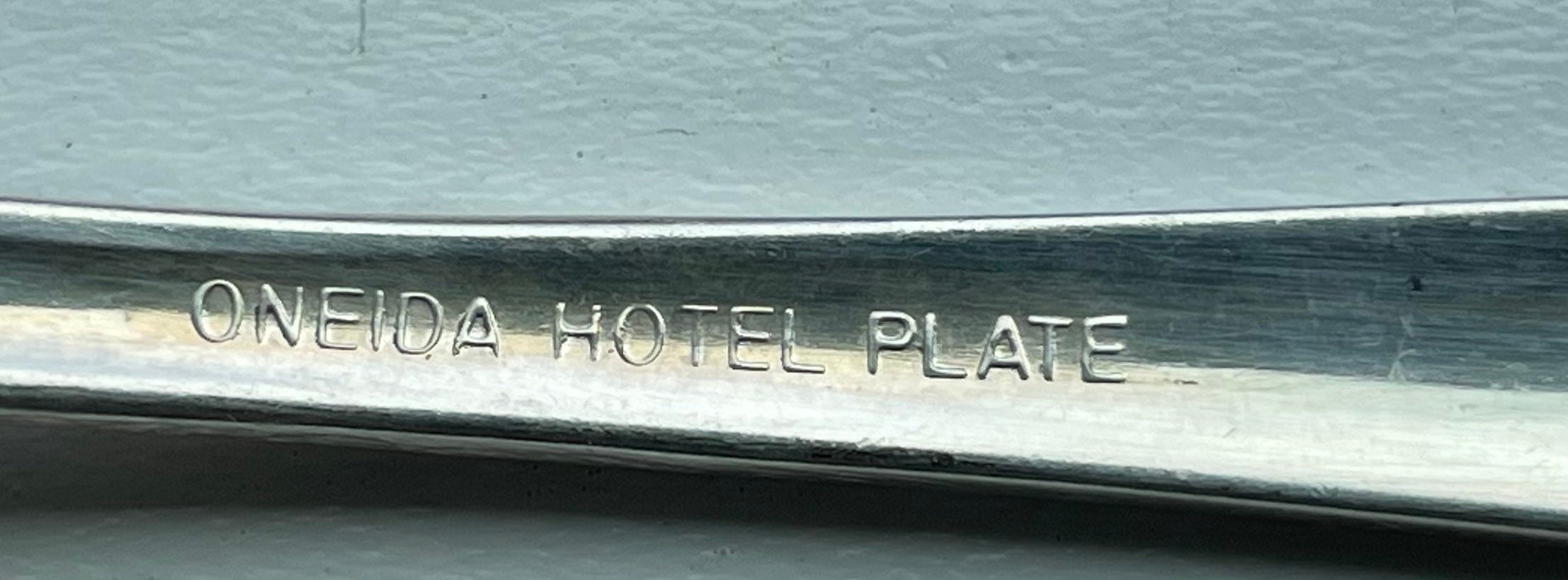 Vintage Collectible ONEIDA HOTEL PLATE Hotel Two Demitasse Spoon 4 1/2 ...