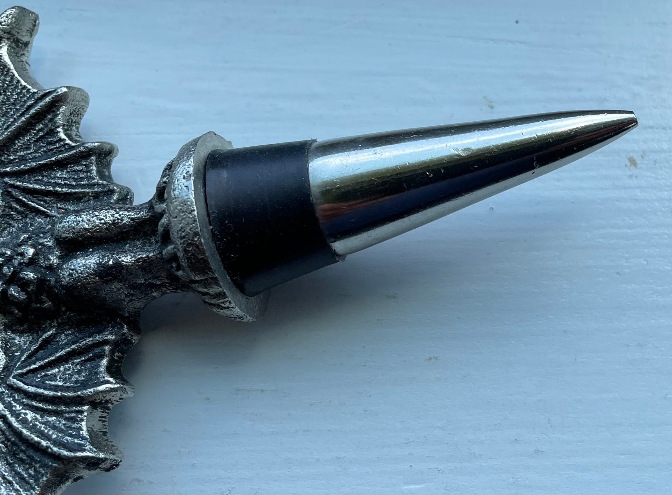 Amazing Vintage Collectible Silver/pewter Tone Novelty Figural FLYING ...