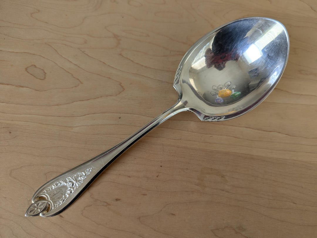 Rare Antique 1847 ROGERS Bros 1911 OLD COLONY Solid Smooth Berry ...