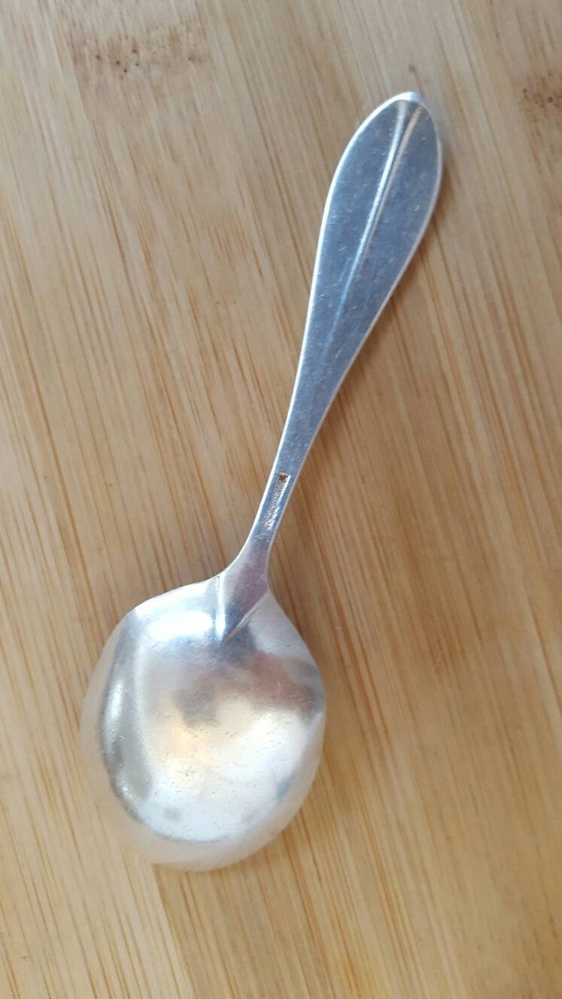 Antique Collectible WATSON Sterling 1911 JOHN ADAMS Baby Spoon 4 1/2 ...