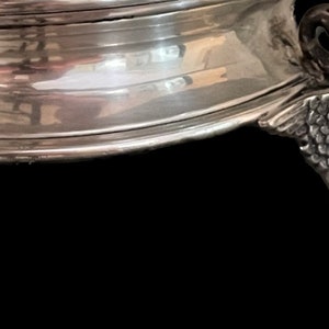 Gorgeous Antique Elegant DERBY SILVER Co 1883 CRANE Theme Silver Plate ...