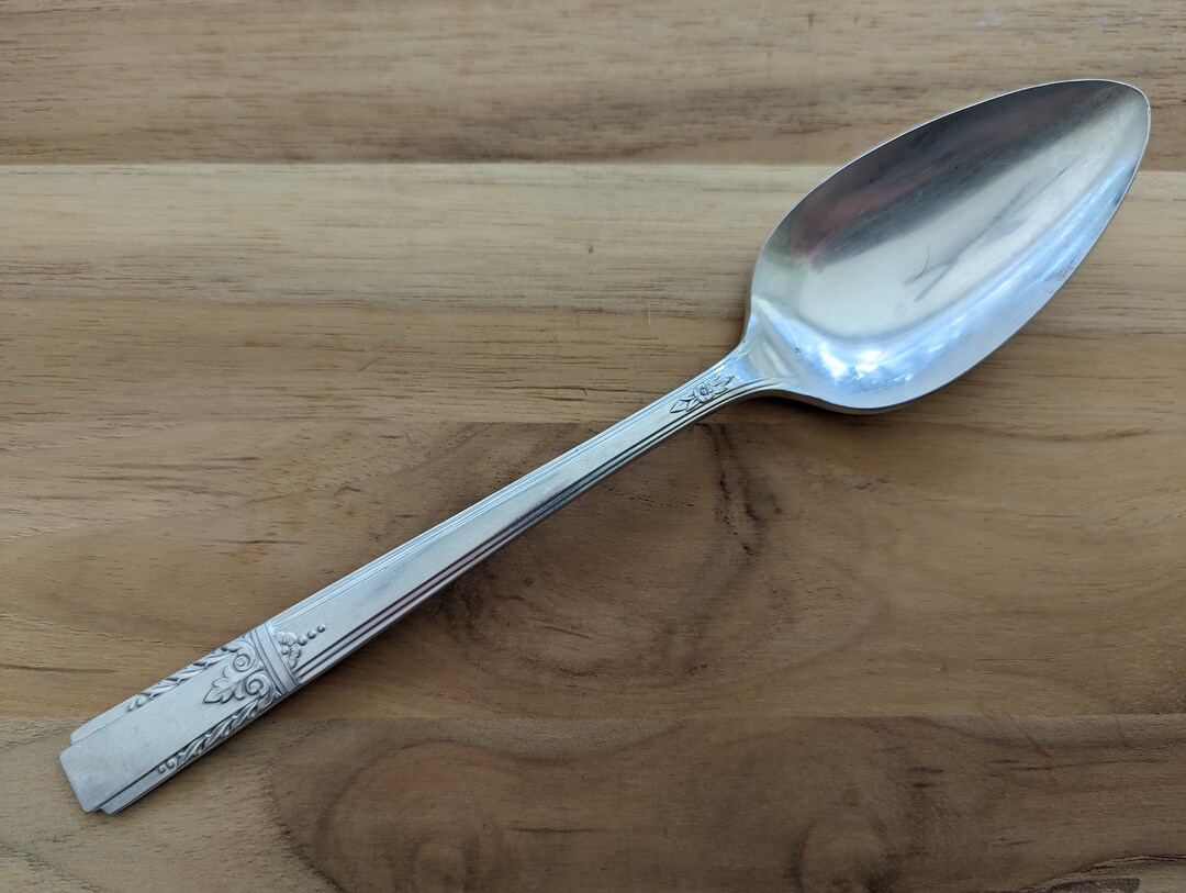Vintage Wm A Rogers 1940 LADY DRAKE Serving Tablespoon 8 3/8" - Etsy