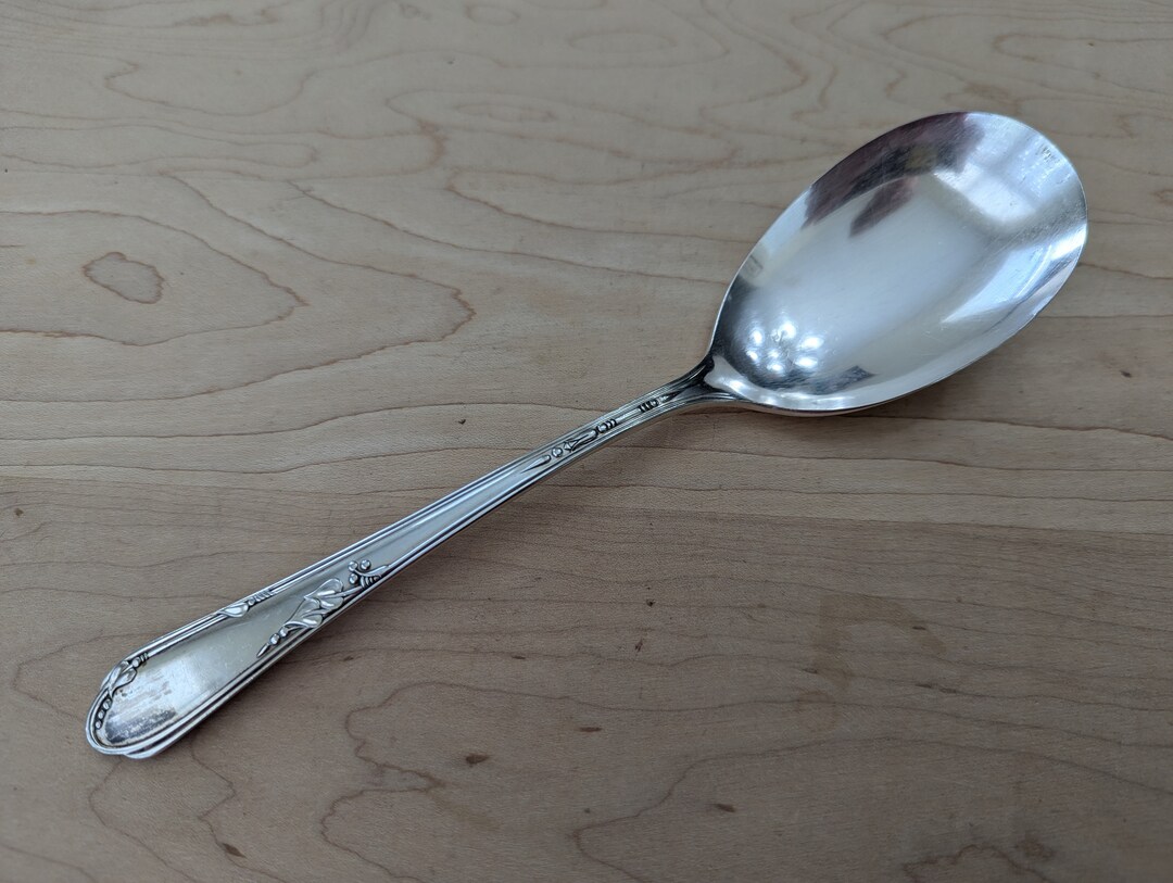 Antique Wm ROGERS 1936 MEADOWBROOK/NEWPORT Casserole Spoon 8" - Etsy
