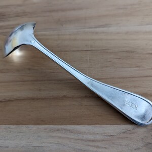 Vintage Collectible US Navy USN Solid Cream/gravy/sauce Ladle 6 1/4" by ...