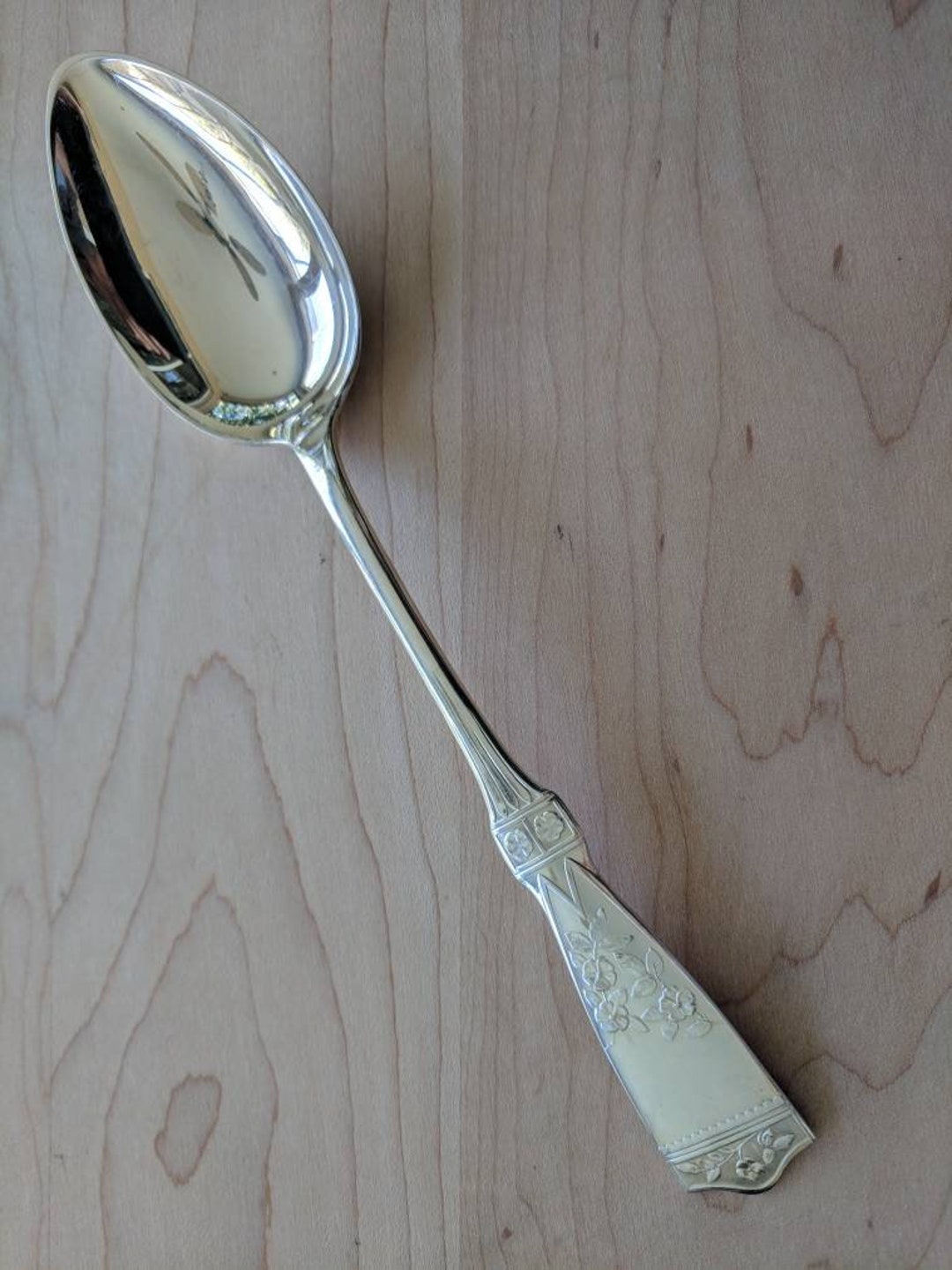 Antique Collectible REED & BARTON 1887 PARISIAN Dessert/oval Soup Spoon ...