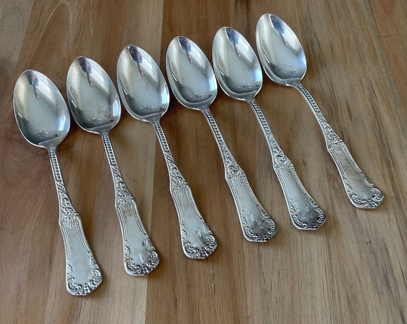 Antique Extra Coin Silver Plate 1912 ORIENT Teaspoon 5 - Etsy