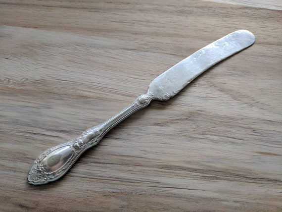 Antique 1847 ROGERS Bros 1910 SHARON Youth Dinner Knife 7 - Etsy