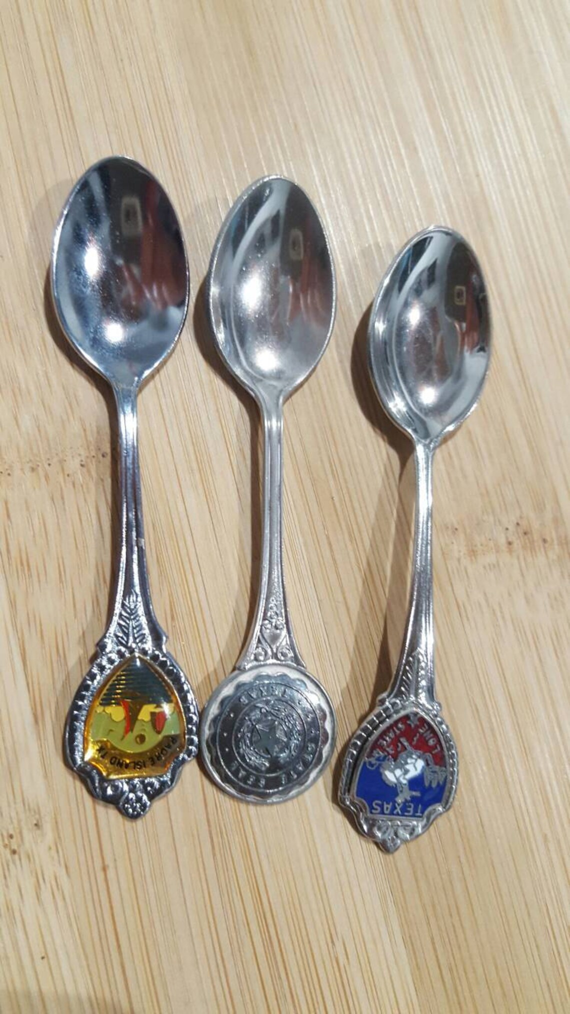 Vintage Collectible Silver Plate Assorted TEXAS USA Souvenir - Etsy