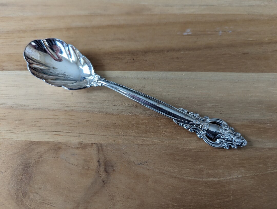Vintage International SILVER 1981 EMPRESS Sugar Spoon 6 1/8" - Etsy