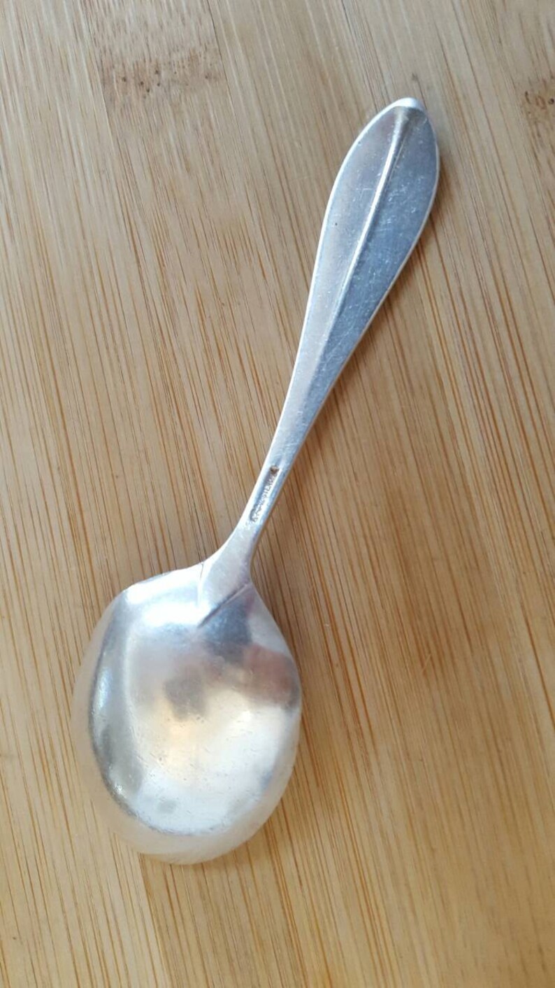 Antique Collectible WATSON Sterling 1911 JOHN ADAMS Baby Spoon 4 1/2 ...