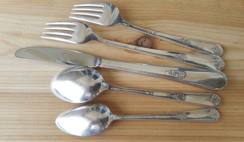 Vintage INTERNATIONAL Silver 1940 YOUTH Silverware/flatware - Etsy