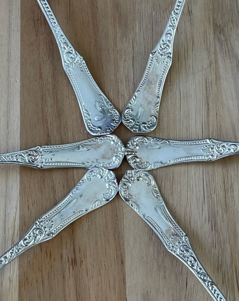 Antique Extra Coin Silver Plate 1912 ORIENT Teaspoon 5 - Etsy