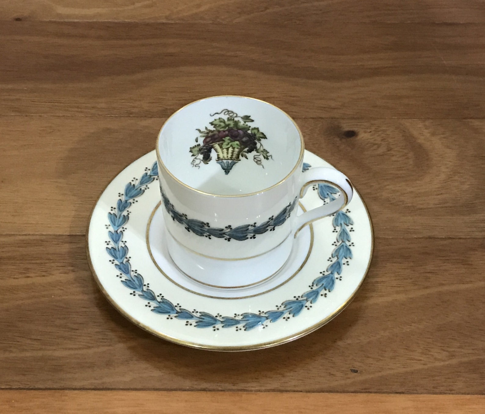 Vintage WEDGWOOD Bone China 1957 APPLEDORE Demitasse/Flat Cup - Etsy México