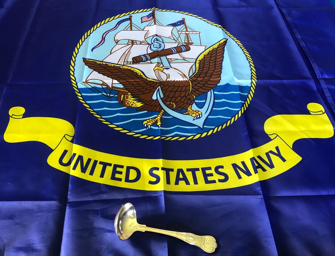 Vintage Collectible US Navy USN Emblem & Anchor Gravy/sauce Ladle 7" by ...