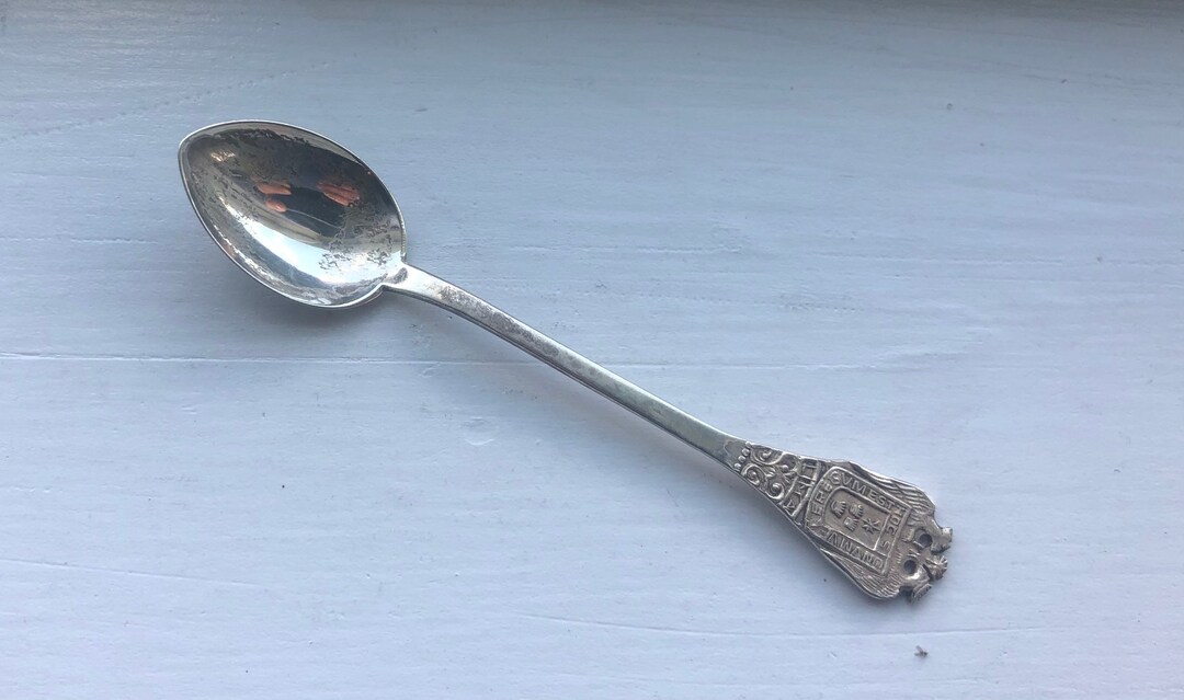 Vintage Collectible Sterling Silver LIMA Peru Souvenir Demitasse Spoon ...