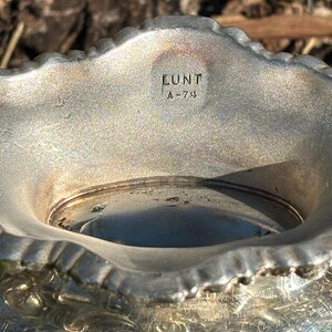 Amazing Gorgeous Rare Vintage LUNT Silver Co "eloquence" (A-74) Large ...