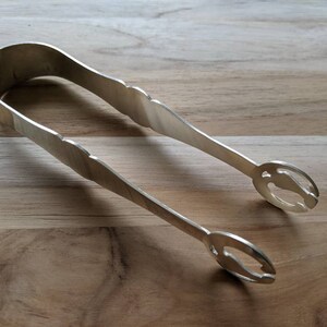 Vintage Silver Plate Claw Buffet/sandwich/pastry Serving Tongs 6 3/4 ...