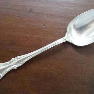 Antique 1835 R WALLACE 1896 JOAN Serving Tablespoon 8 3/8" - Etsy