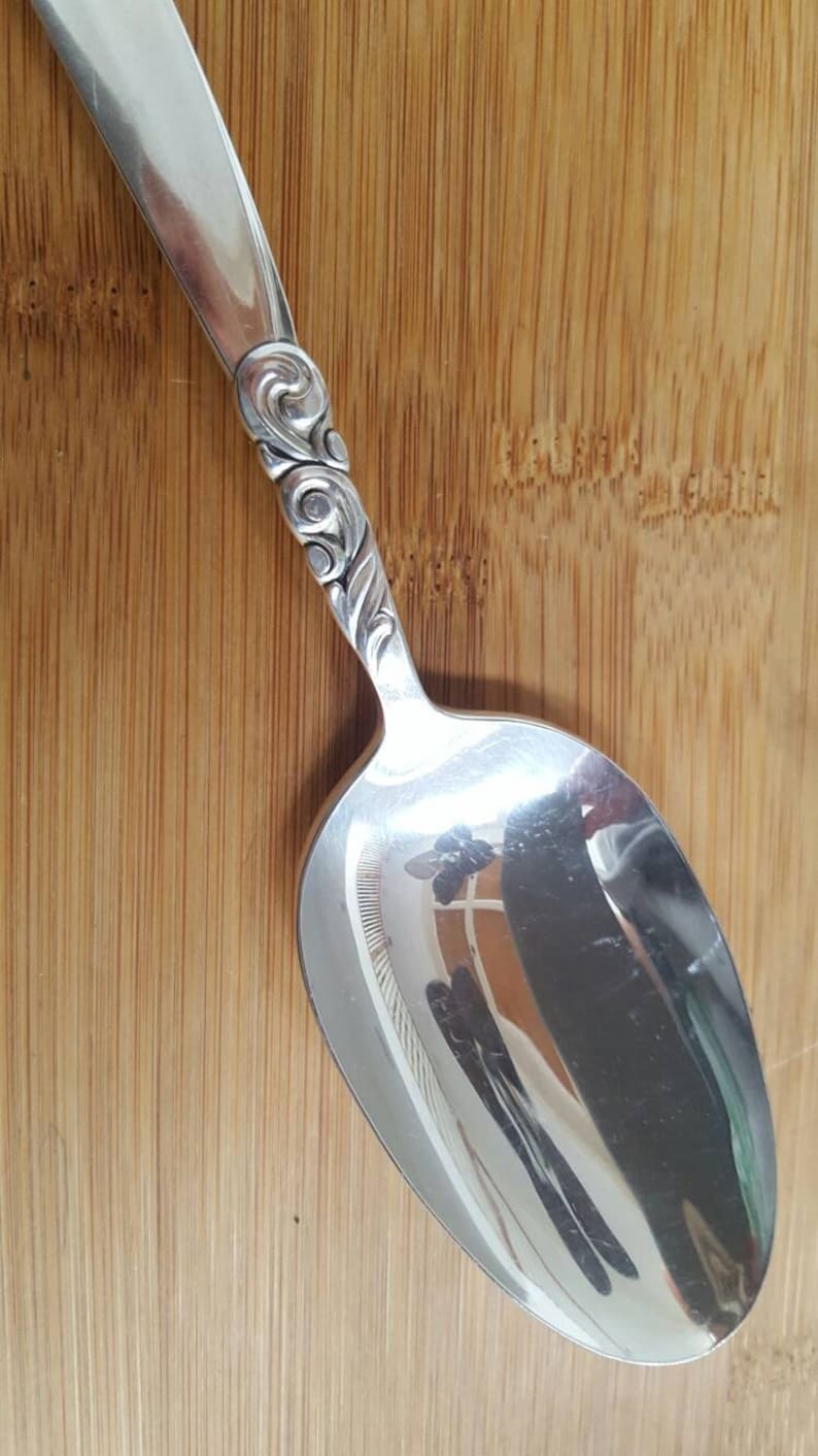 Vintage Oneida COMMUNITY 1955 SOUTH SEAS Place/oval Soup Spoon 7 1/2 ...