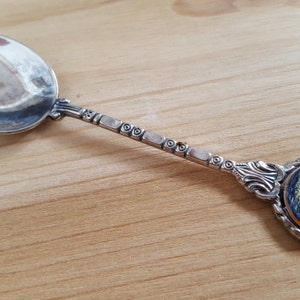 Vintage Collectible STUART Silver LOCHNESS SCOTLAND Souvenir Spoon 4 1/ ...