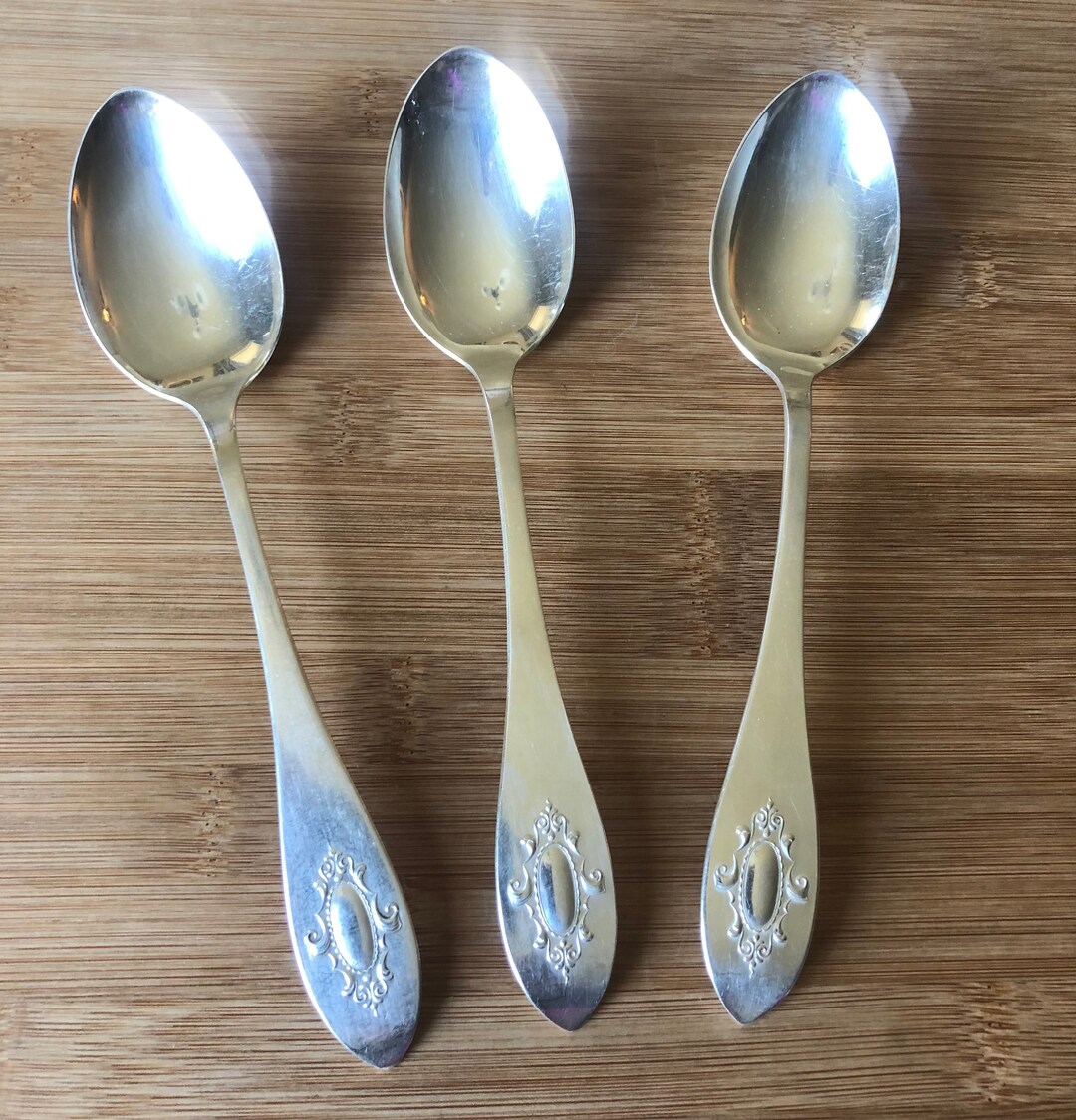 Antique William Bros 1910 PRINCESS Serving Spoon 8 1/4", Set of 6 - Etsy