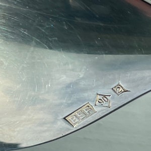 Rare Vintage BREMER SILBERSCHMIED BSF Silver Plate 90 Beaded Edge ...