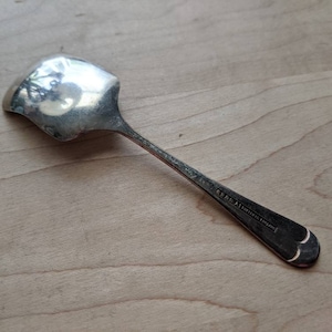 Vintage SHEFFIELD Silver OLD ENGLISH Solid Relish Spoon 4 1/2, England ...