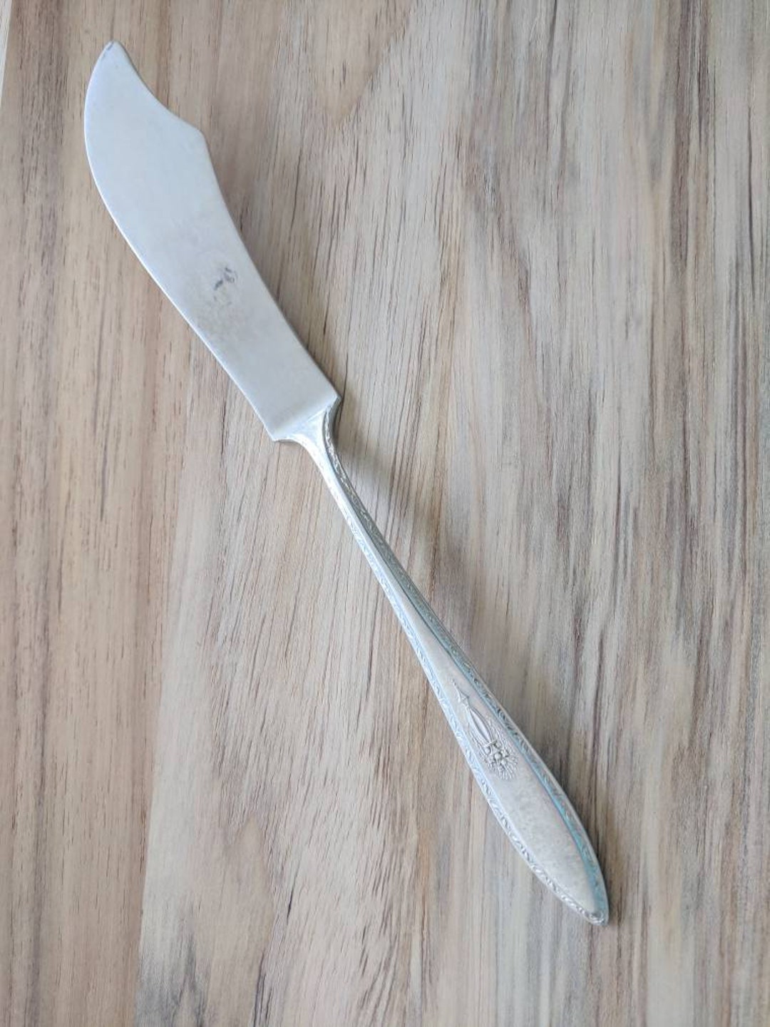 Antique YOUREX Silver 1925 LADY WASHINGTON Flat Handle Master Butter ...