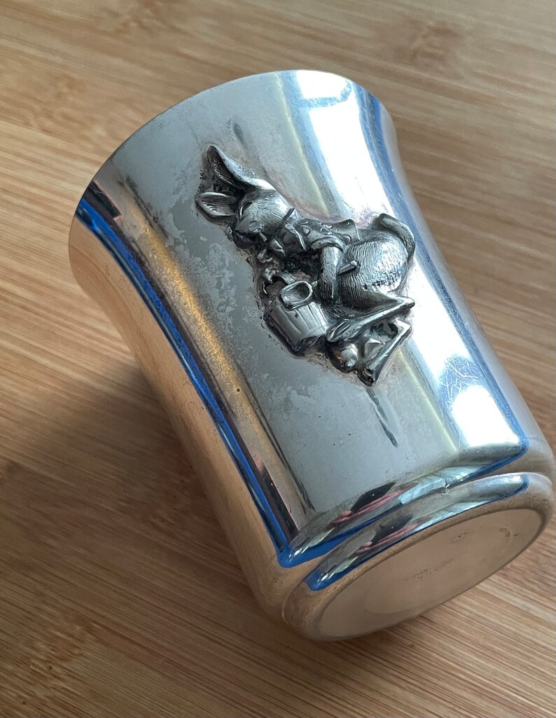 Rare Vintage Collectible NAPIER SILVER Co Ornate Figural Bunny Rabbit ...