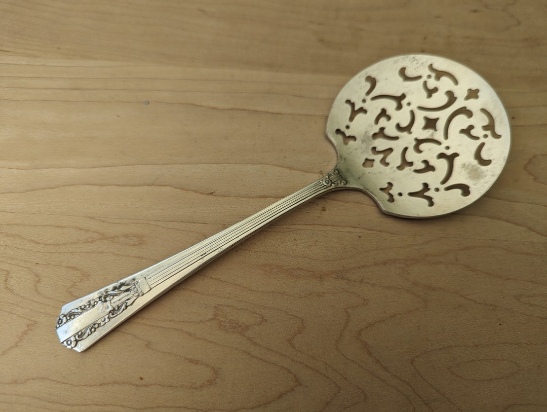 Rare Vintage Collectible Wm A ROGERS/ONEIDA 1938 LIDO Pierced Solid ...