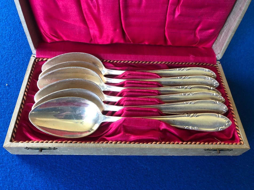 RARE Vintage GERMAN HOMAG 100 Marked Ornate Silver Plate Serving ...