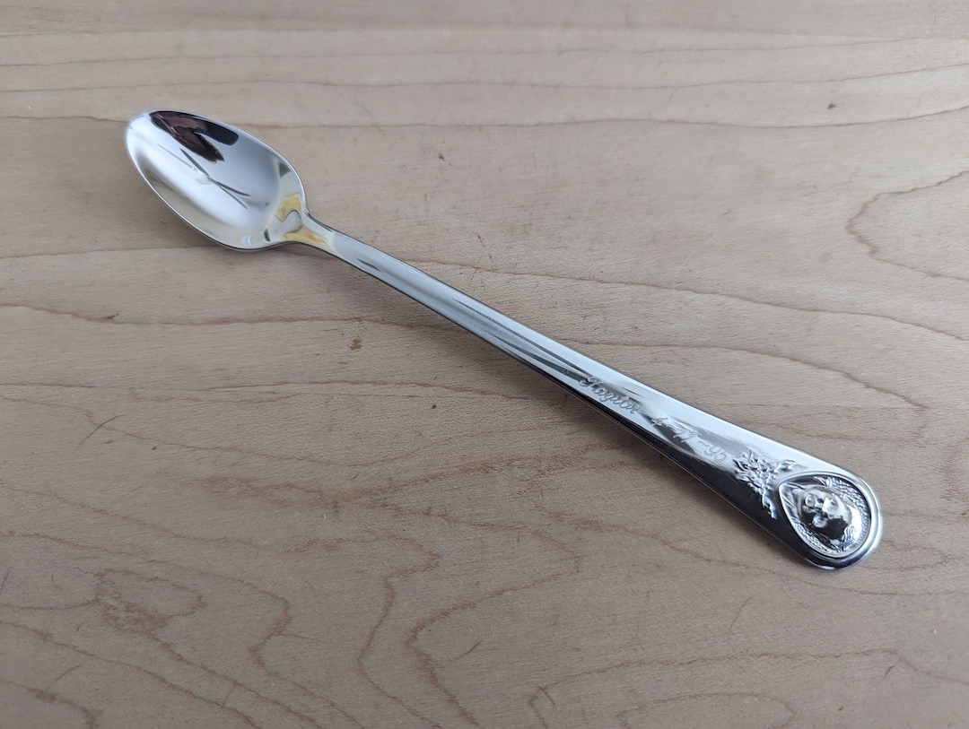 Collectible Vintage GERBER Straight Handle Infant Feeding Spoon 5 5/8 ...