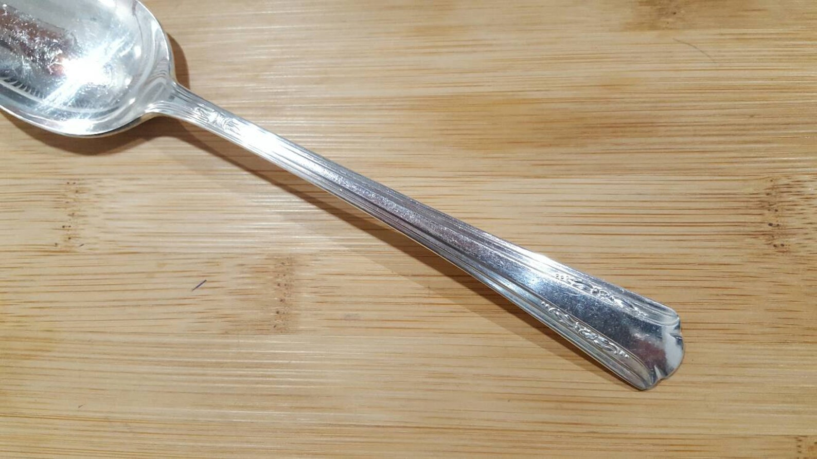Vintage SINCERITY Silver Plate SINCERITY Serving Tablespoon 8 1/2", Set ...