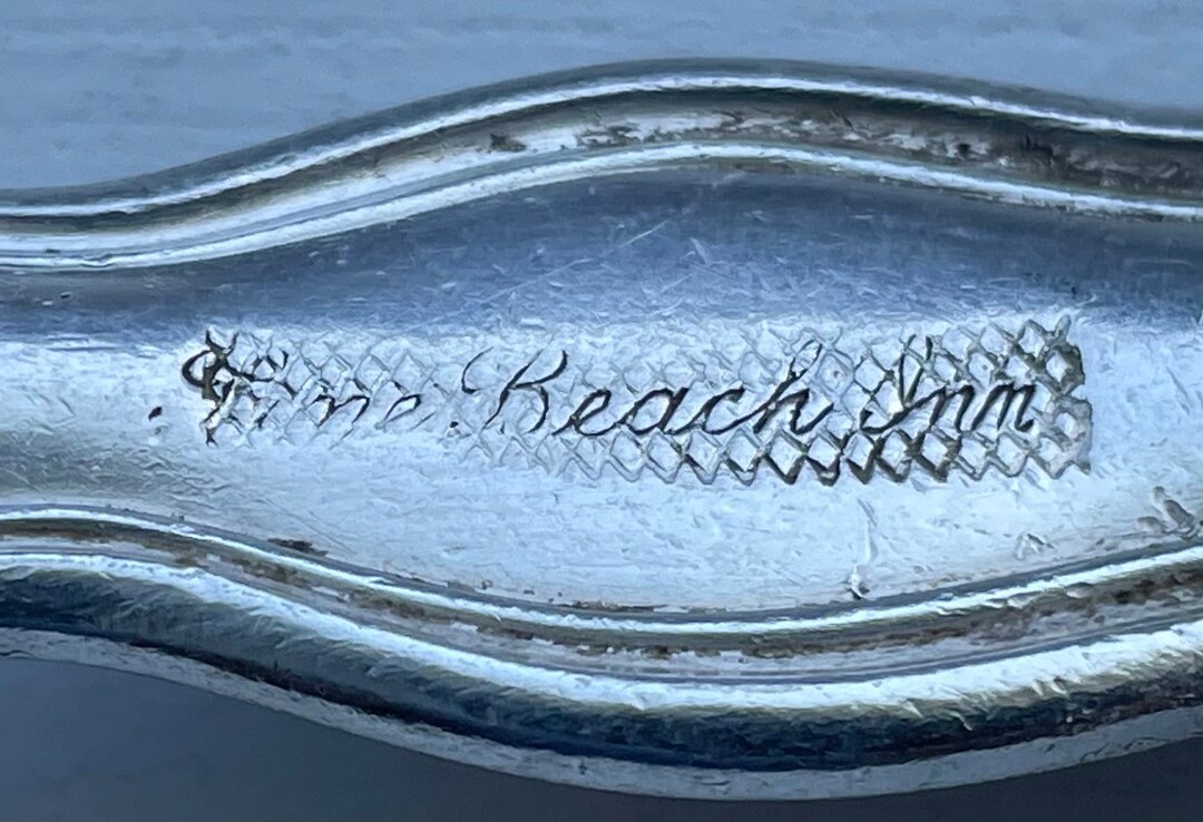 Vintage Collectible TIME BEACH INN Hotel Serving Tablespoon 8 1/4" by ...